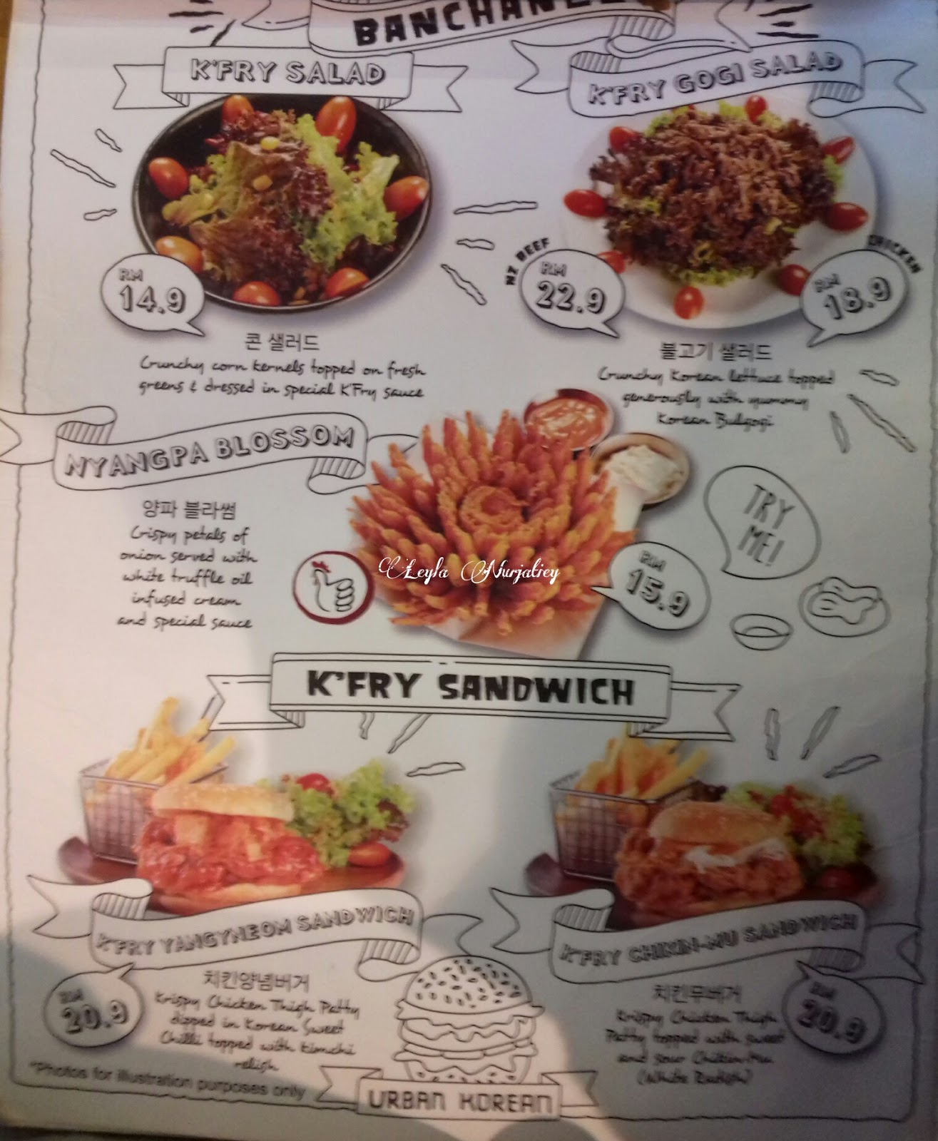 Makan di K Fry IOI City Mall ~ Leyla Nurjatiey