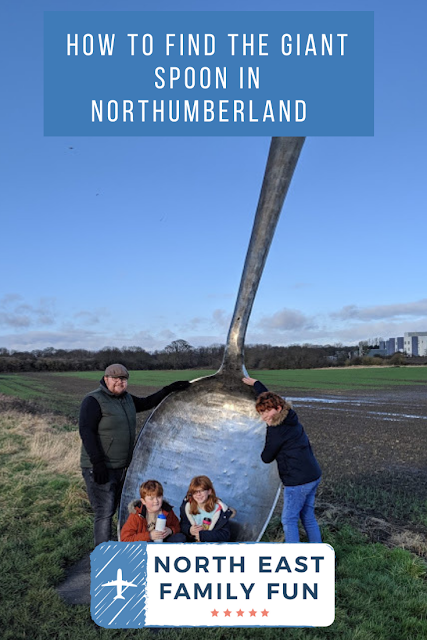 How to find the Giant Spoon in Cramlington, Northumberland | North East ...