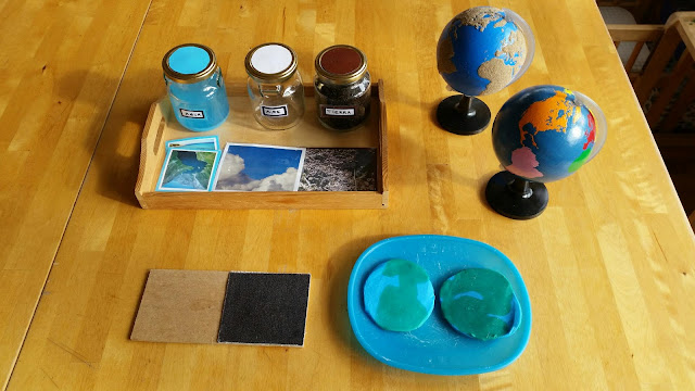 Criar, amar, vivir: Geografía Montessori