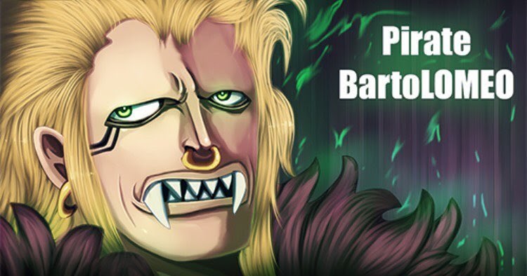 One Piece 859 Manga - The Allied Pirate Force!: Bartolomeo the Cannibal ...
