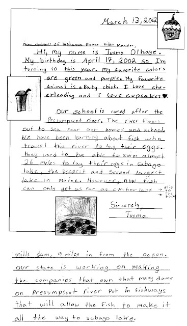 "Naming Place" Eco-Art Exchange: Presumpscot Student Letters to Udaipur ...