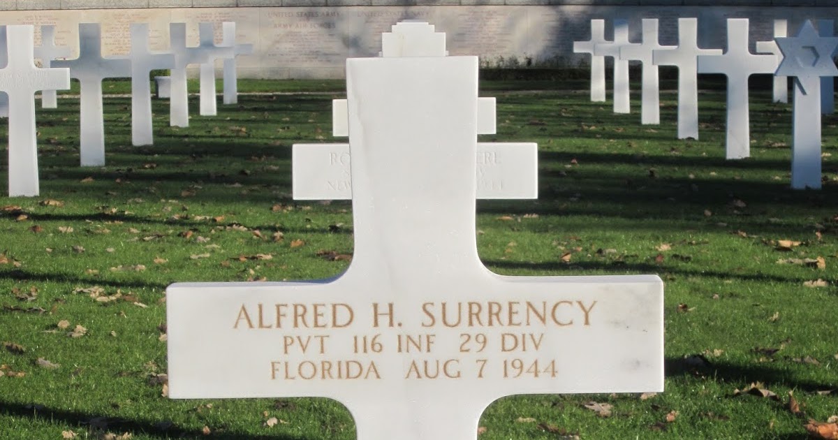 116th Infantry Regiment Roll of Honor: PVT Alfred Hassell Surrency
