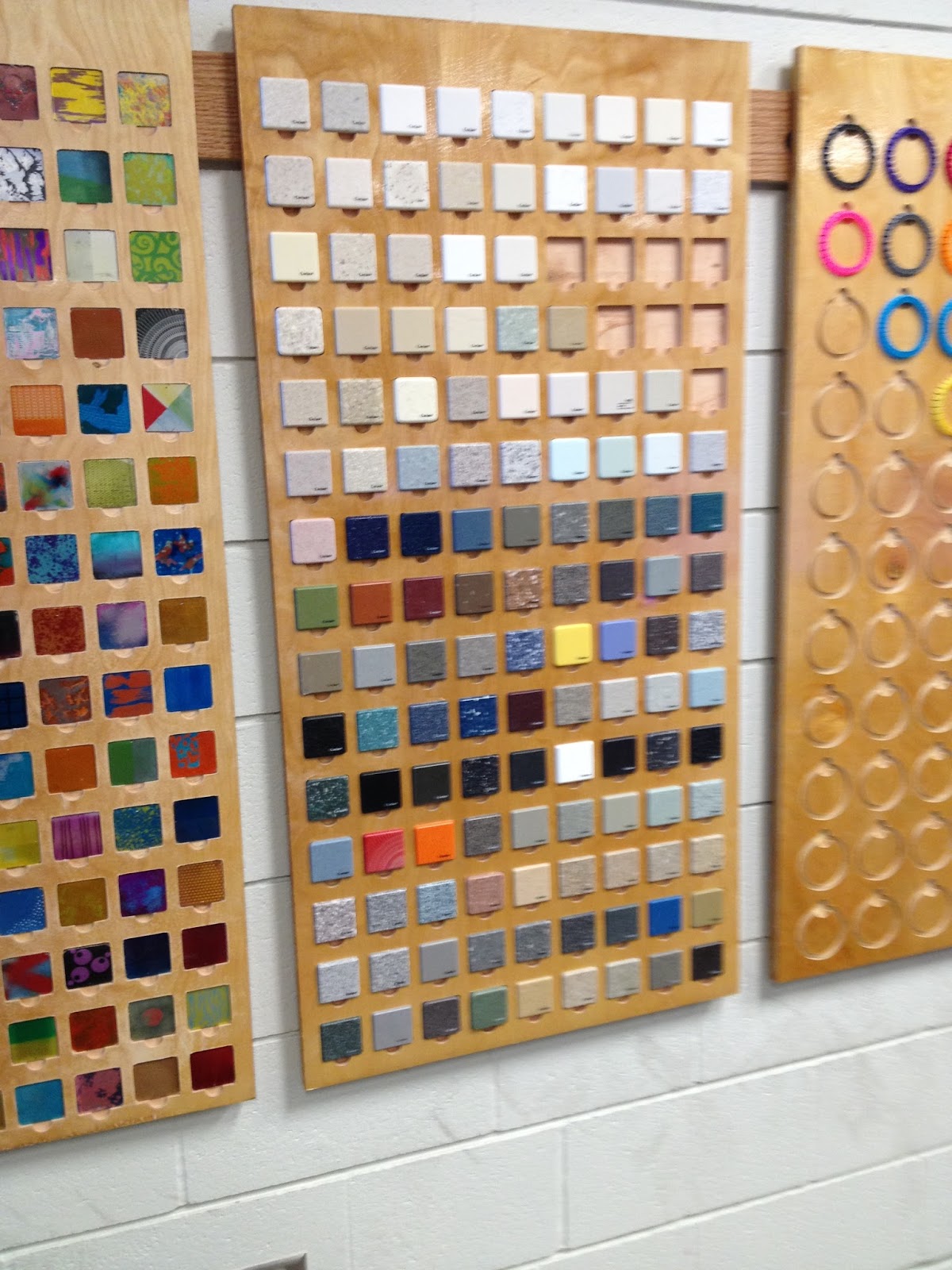 handverker: dcrl: sample/material boards