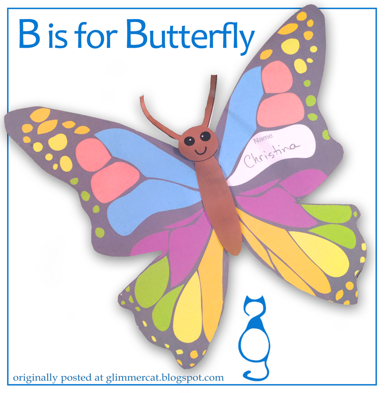 Glimmercat Education: Butterflies, Bats, Buses and Bears! Crafts for ...