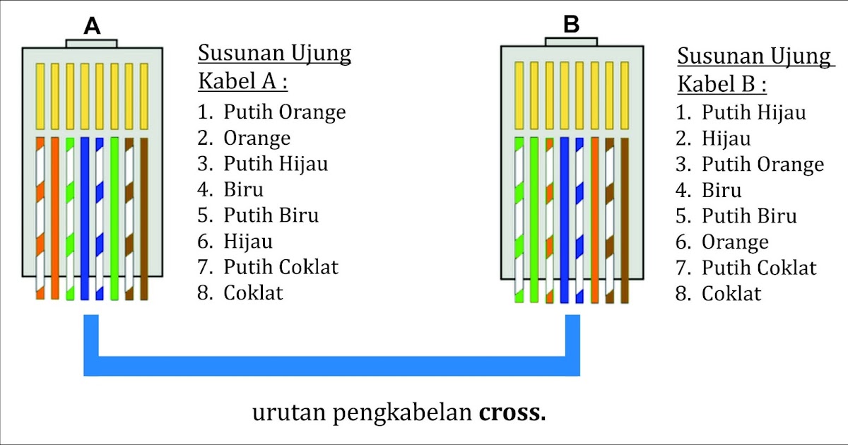 Langkah-Langkah dalam Pengkabelan Cross | Syarifah Noor Lidya Wati