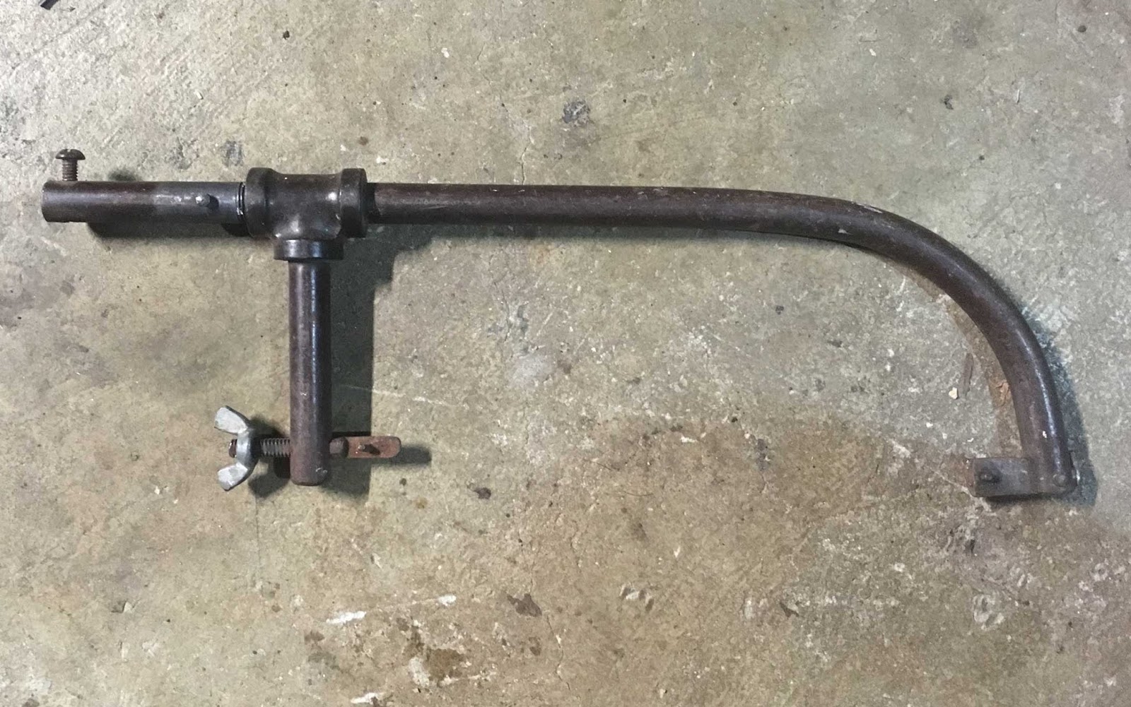 Progress is fine, but it's gone on for too long.: Hack saw frame