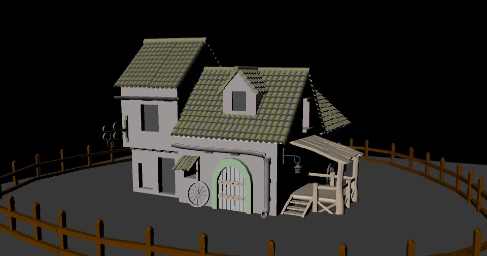 exterior modeling maya