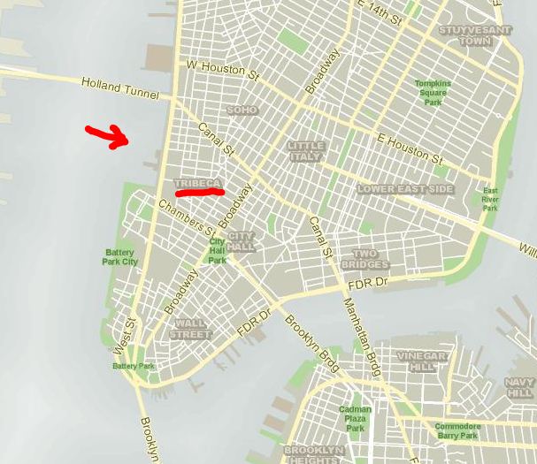 New York - History - Geschichte: St. John's on Varick Street