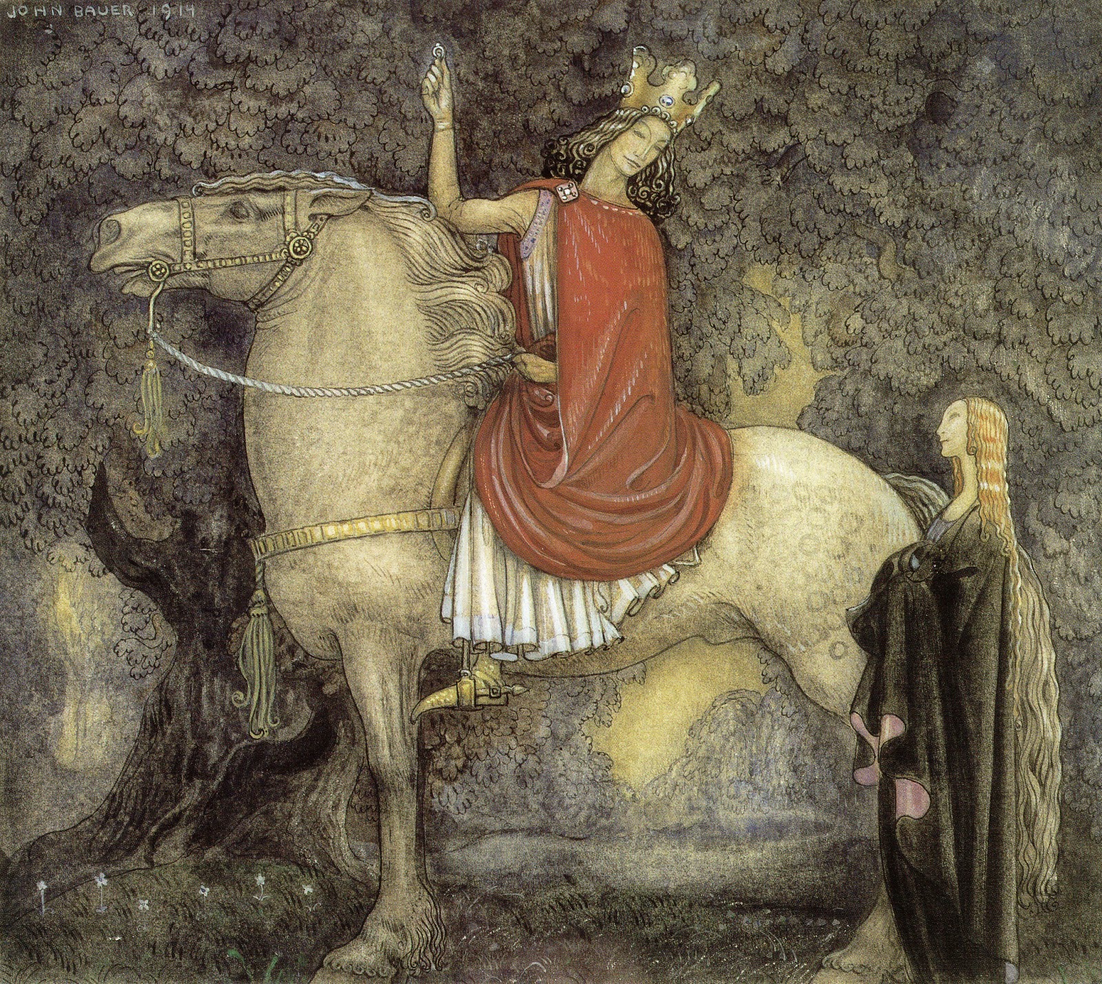 The Geeky Nerfherder: Artist Spotlight: The Art Of . . . John Bauer