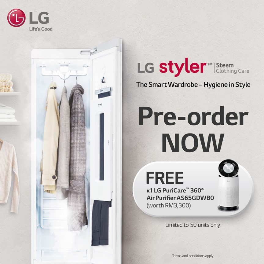 The LG Styler™: Complete Clothing Hygiene and Care for Families in ...