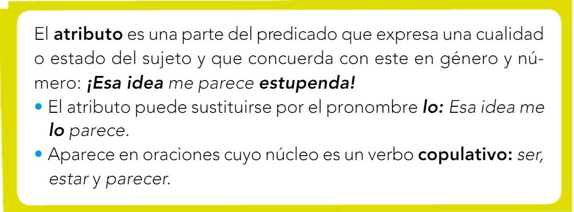 LENGUA CASTELLANA: COMPLEMENTO DIRECTO Y ATRIBUTO