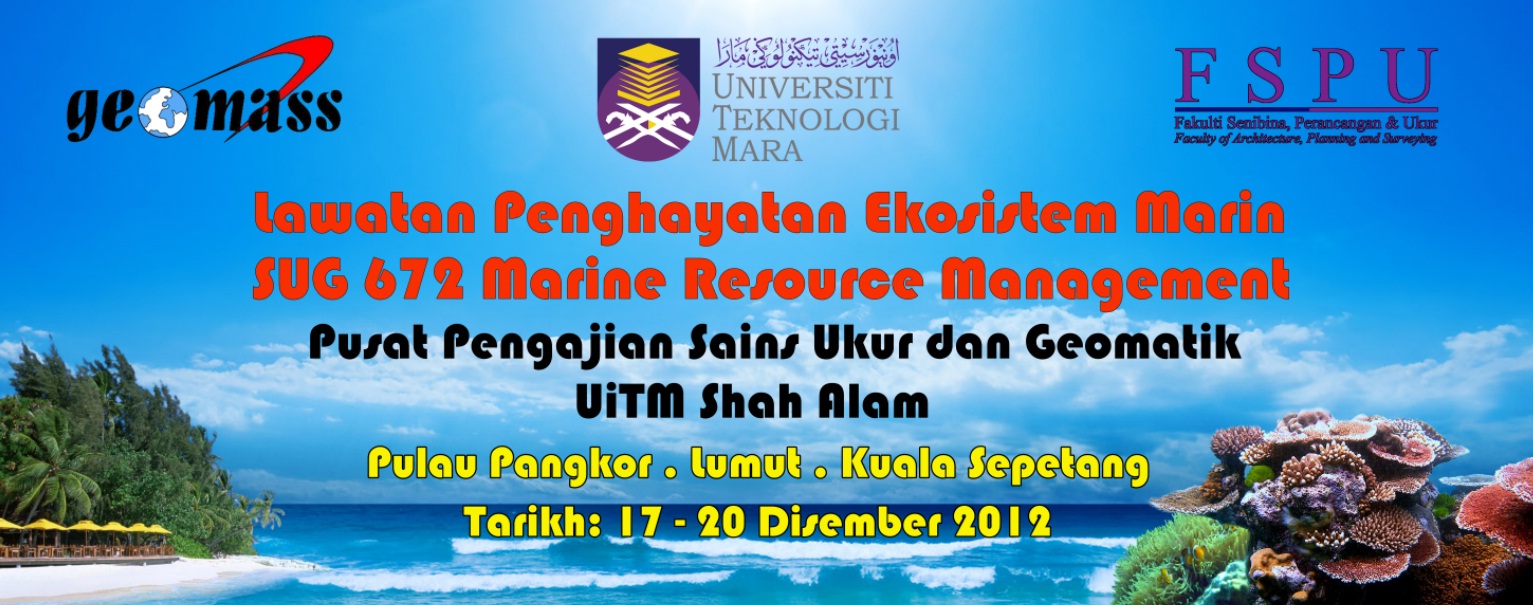 Hanif Redland: Design Banner Untuk Lawatan Akademik