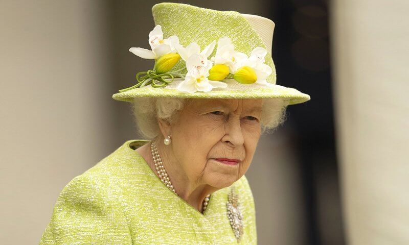 Queen Elizabeth visited the CWGC Air Forces Memorial in Surrey