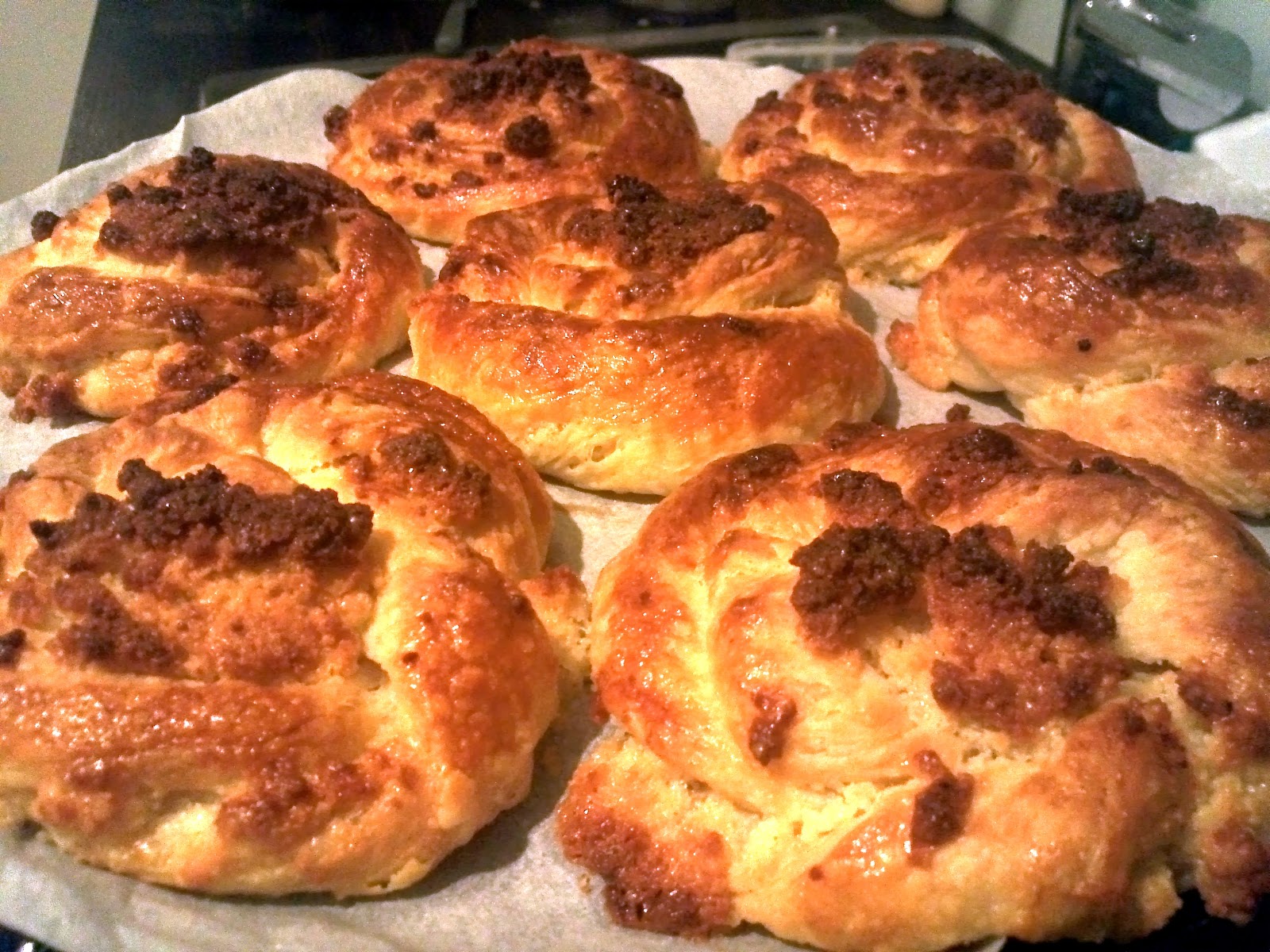 Cooking with Frog: Visiting Parents - Danish Pastry