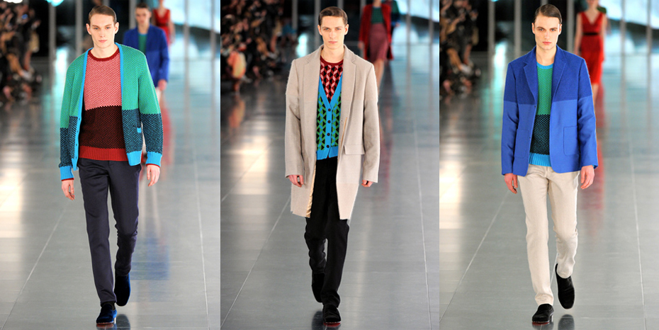 the tailoress: best of jonathan saunders fall 2011 menswear collection ...