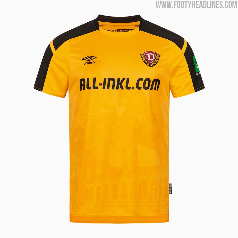 Dynamo Dresden 21-22 Home Kit Released - Footy Headlines