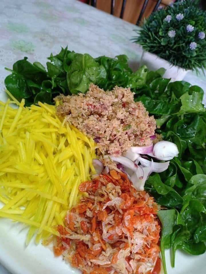 Resepi Kerabu Bayam Brazil Yang Mudah Dibuat. Kerabu Yang Sedap Pembuka ...