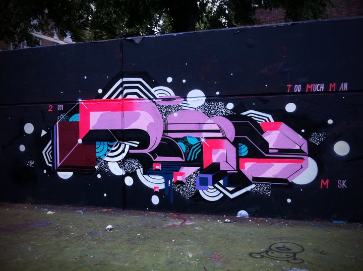 Street Art By ArtFlyMovie: ROID - (MSK) Street Art of innovation: high ...
