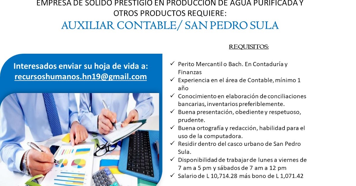 Auxiliar Contable - SPS