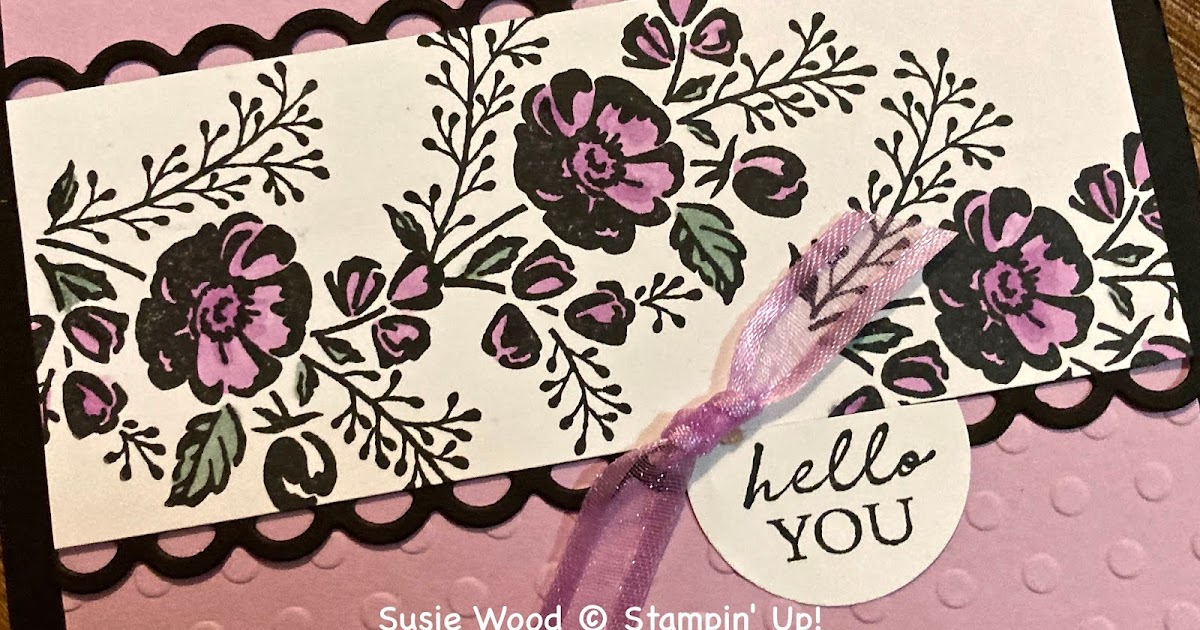 Stamp with Susie: Stampin' Up! Simple Saturday!