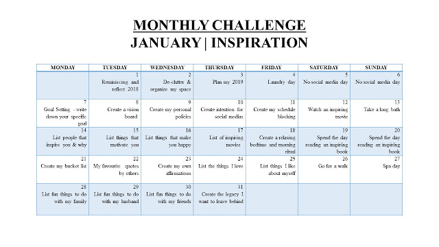 Hey Little Precious: Inspiration | Monthly Challenge