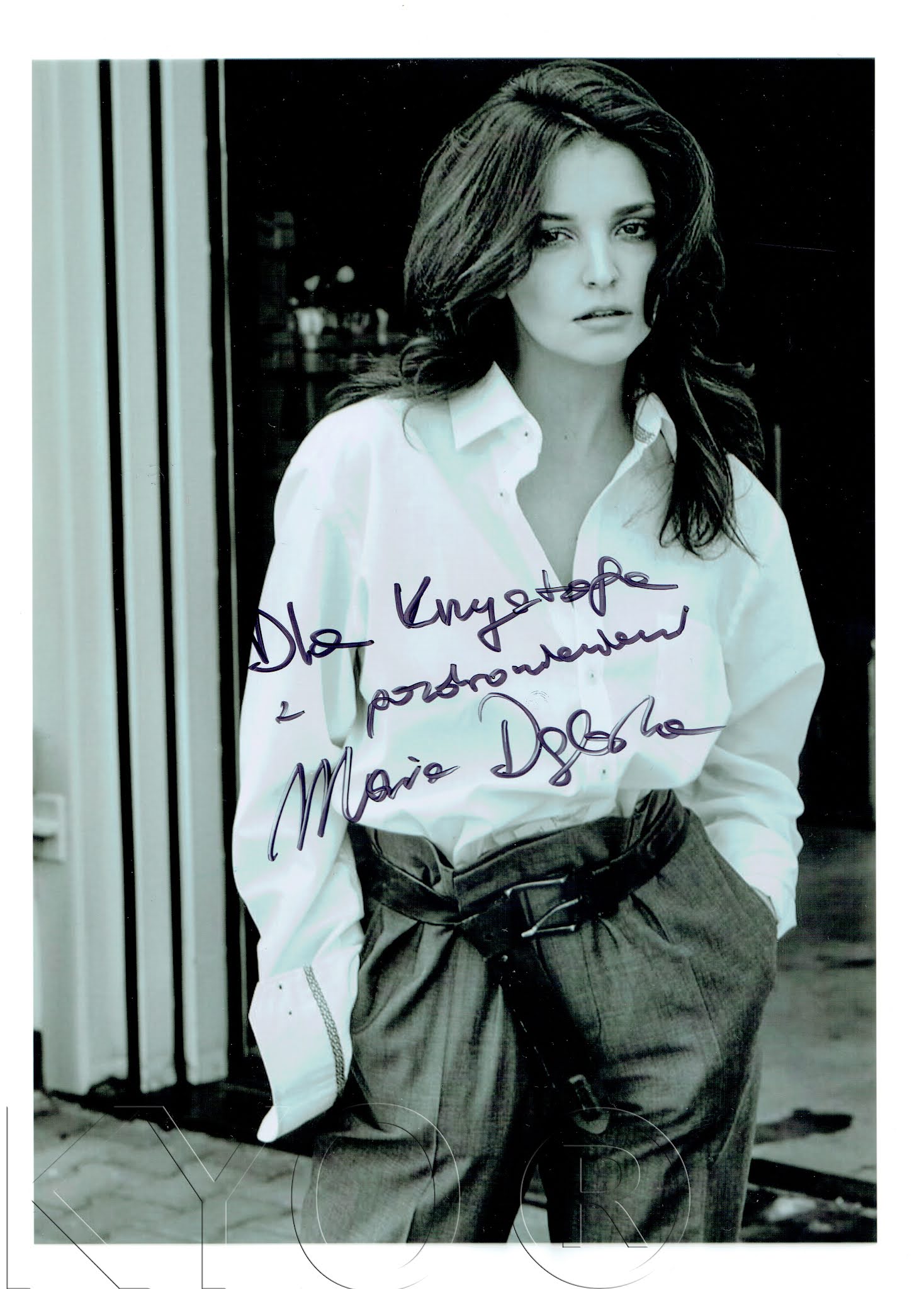 Chris Autographs: Maria Dębska