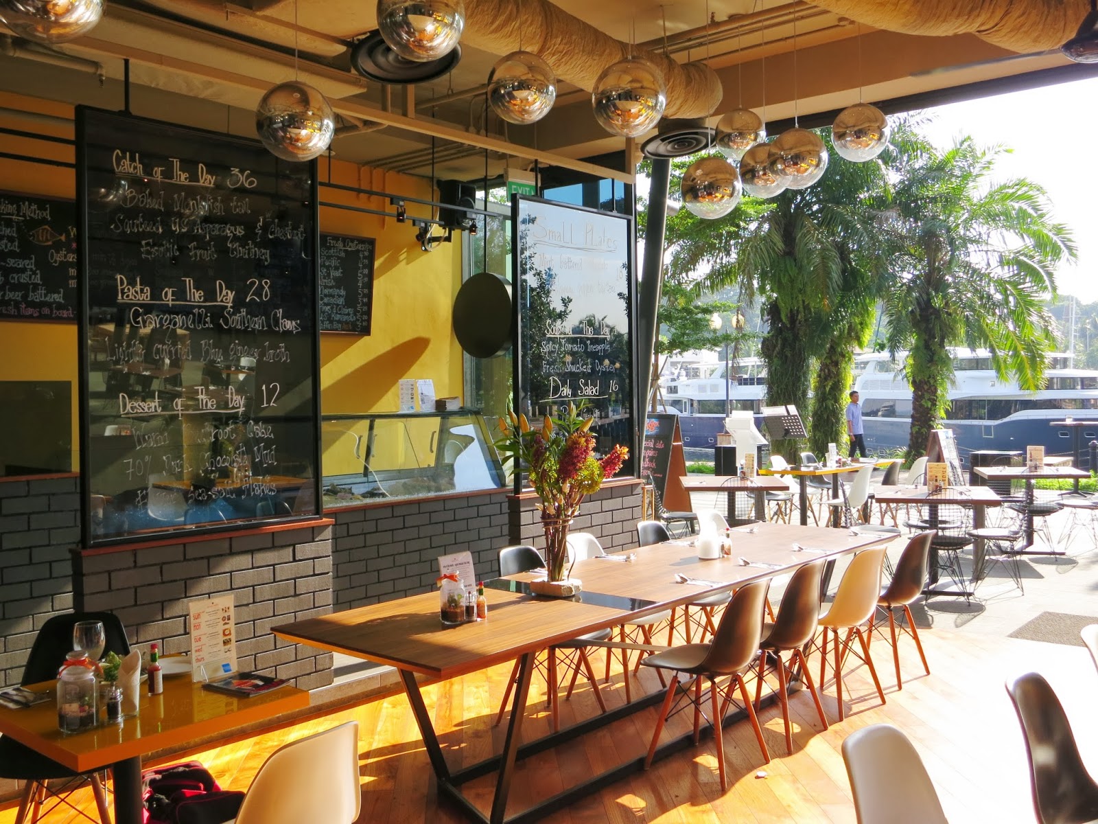PinkyPiggu: Quayside Fish Bar & Bistro @ Quayside Isle, Sentosa Cove ...