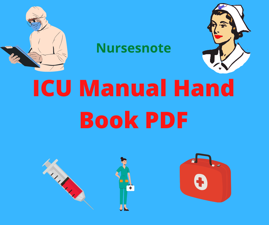 ICU manual hand book pdf - Nurses Note