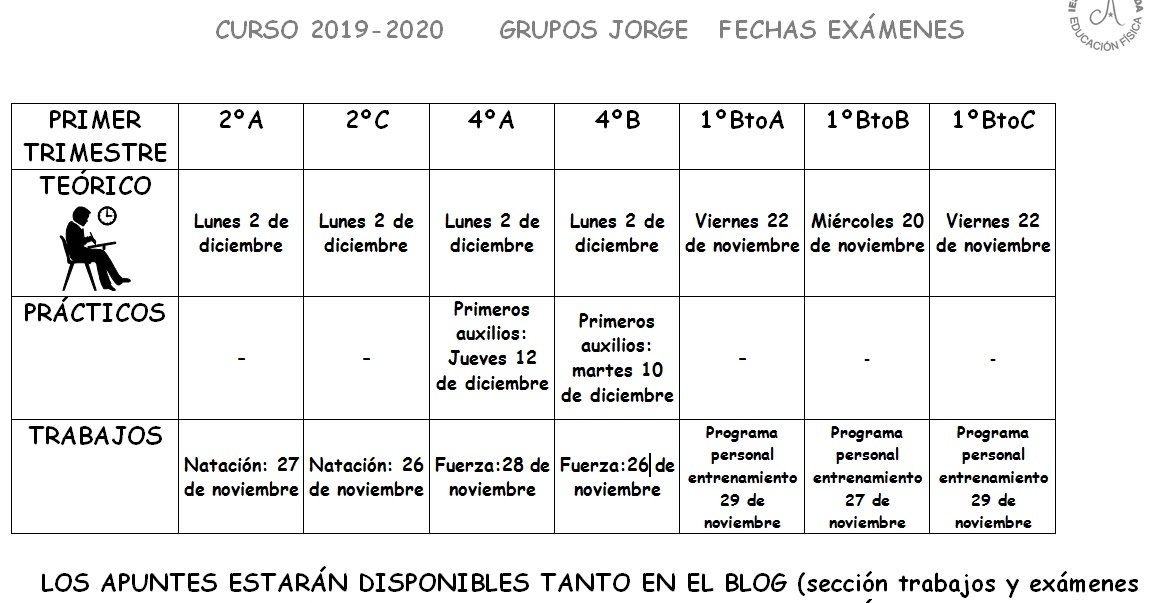 CALENDARIO-AGENDA ~ educación física