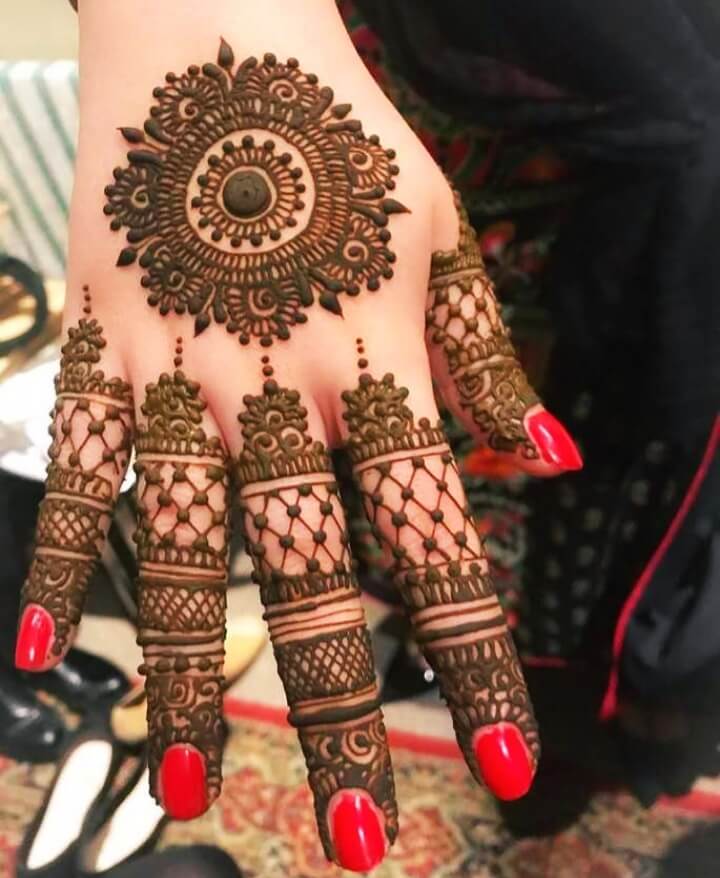Holi Mehndi Design Images