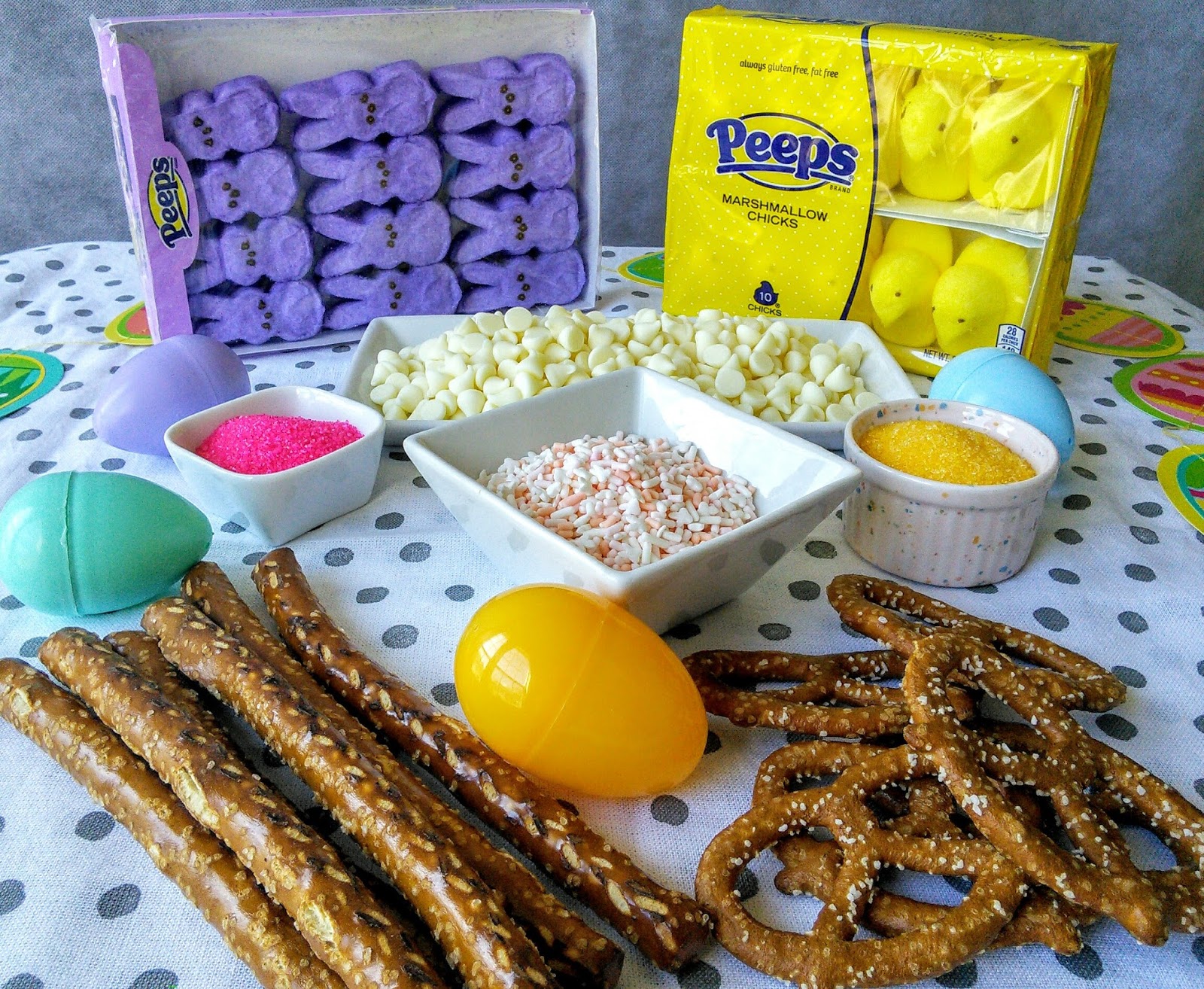 Peeps Chocolate Covered Pretzels