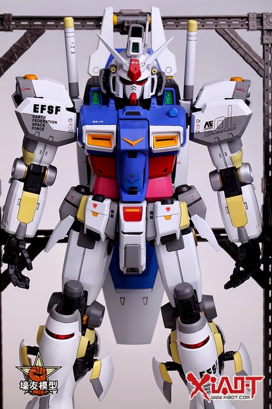 GUNDAM GUY: PG 1/60 RX-78/GP01 Gundam GP01 - Painted Build