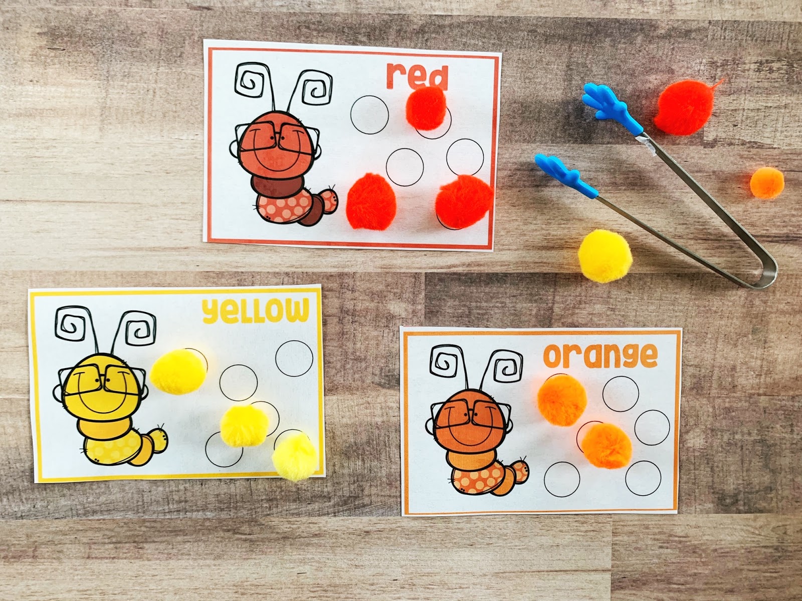 March Fine Motor Task Boxes