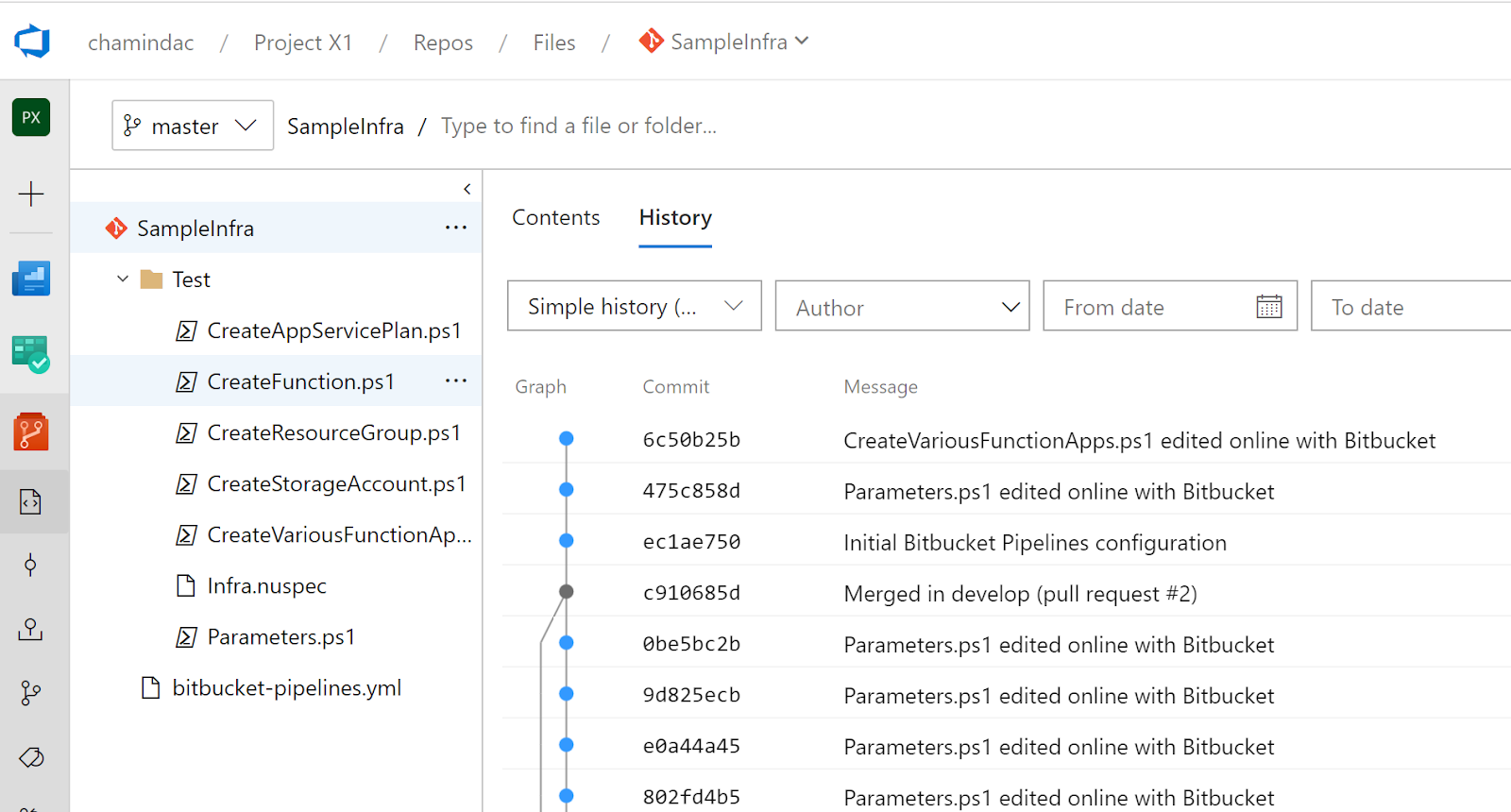 Chaminda S Devops Journey With Msft Import Bitbucket Cloud Repo To Azure Git Repo