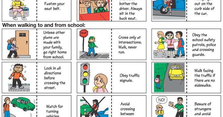 Safety School ZONE: MAPS Safety Rule 1