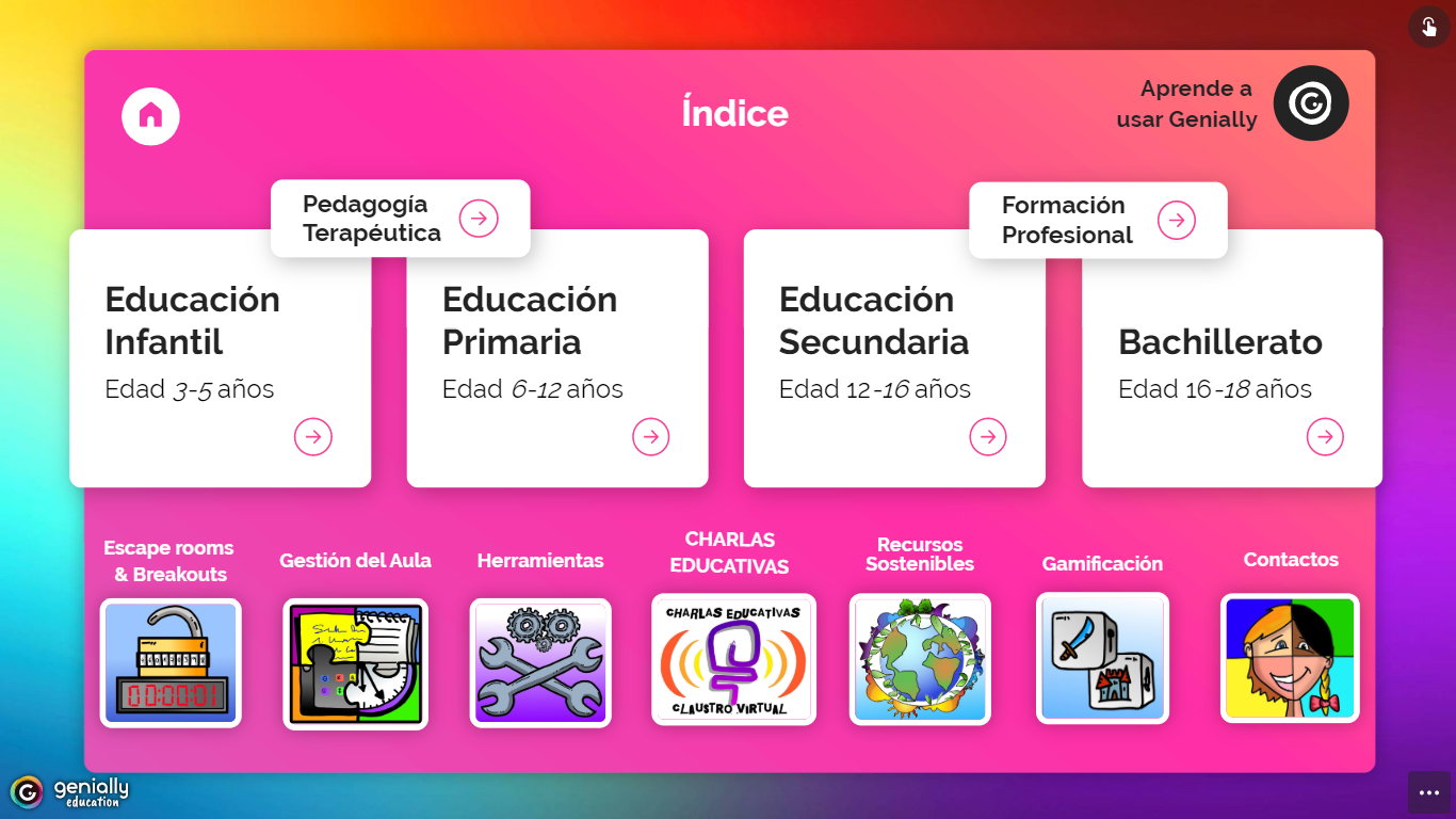 Mi granito matemáTICo: Genial.ly para crear y compartir contenido