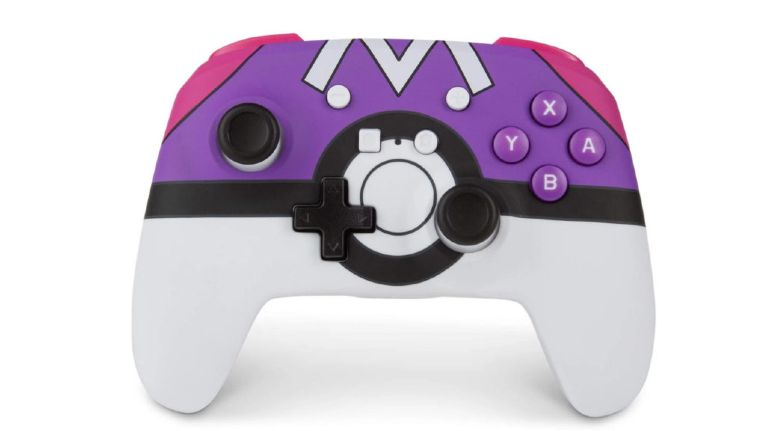 Novo Nintendo Switch Pro Controller com Tema de Master Ball