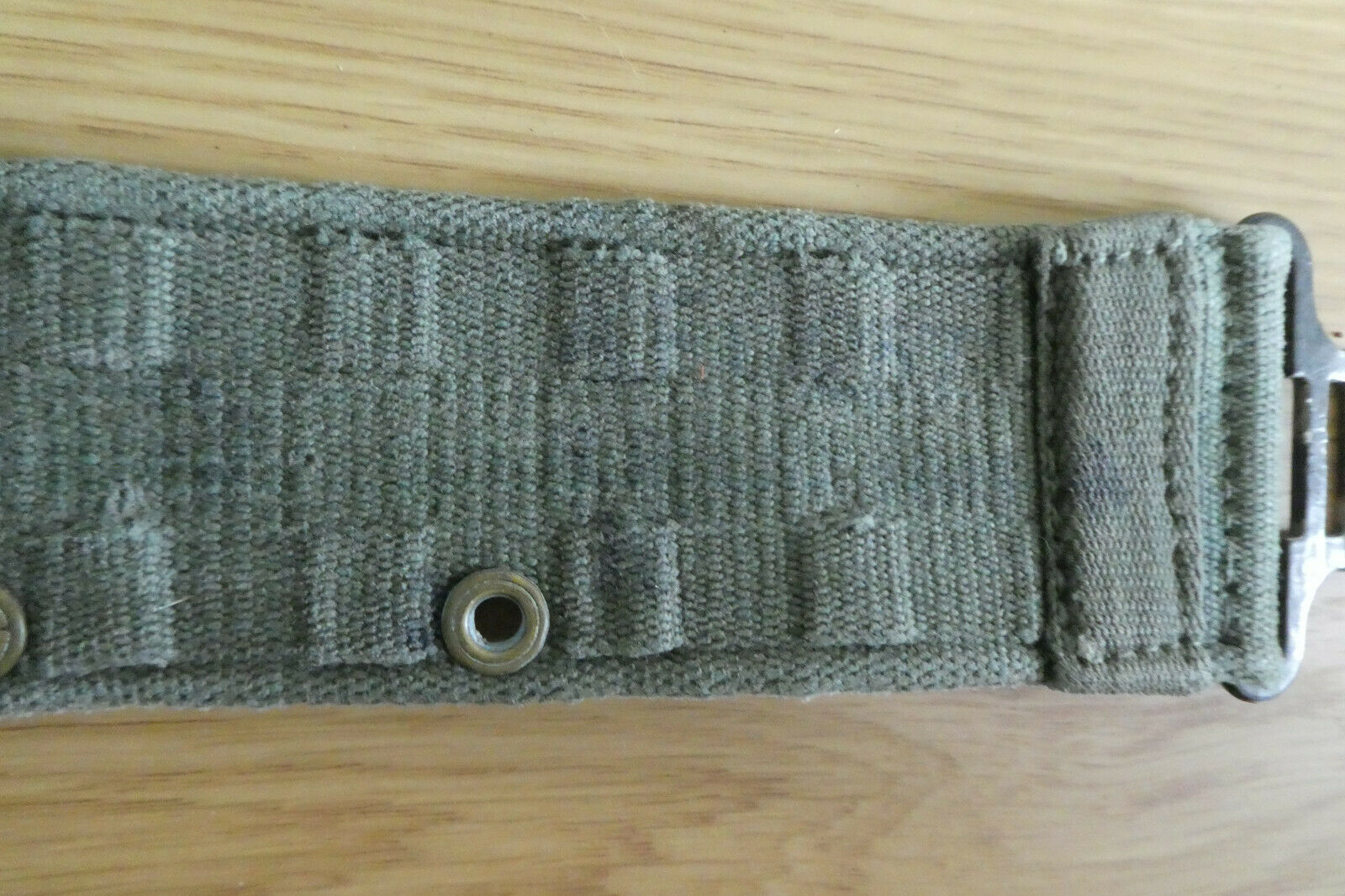 Webbingbabel: British 1944 Pattern Webbing Waist Belt 1945 dated