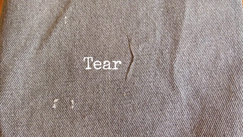 Fix It Friday - How to Fix Tears with Visible Mending - Green Issues by Agy
