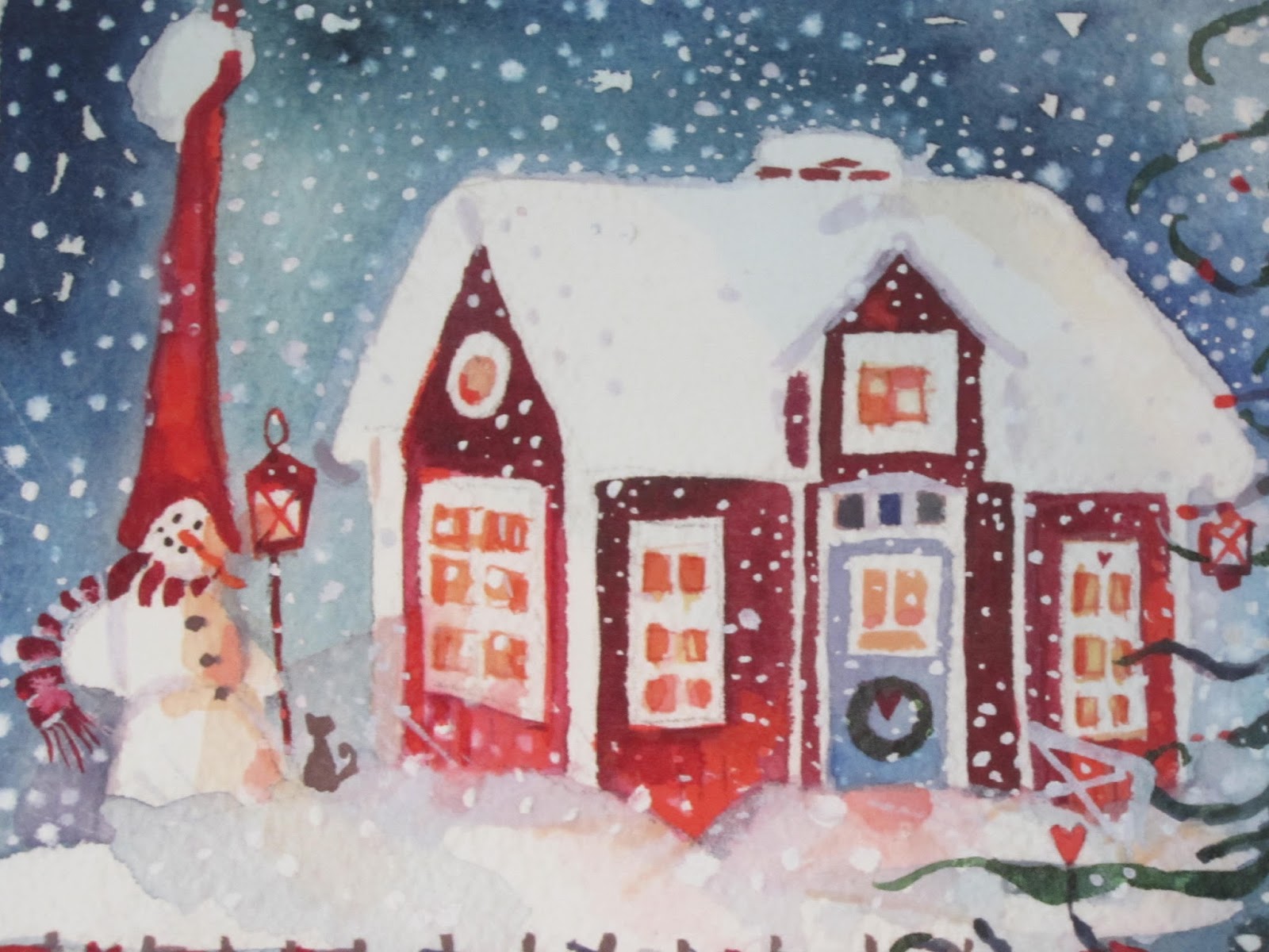 Kortteihin joulurunoja