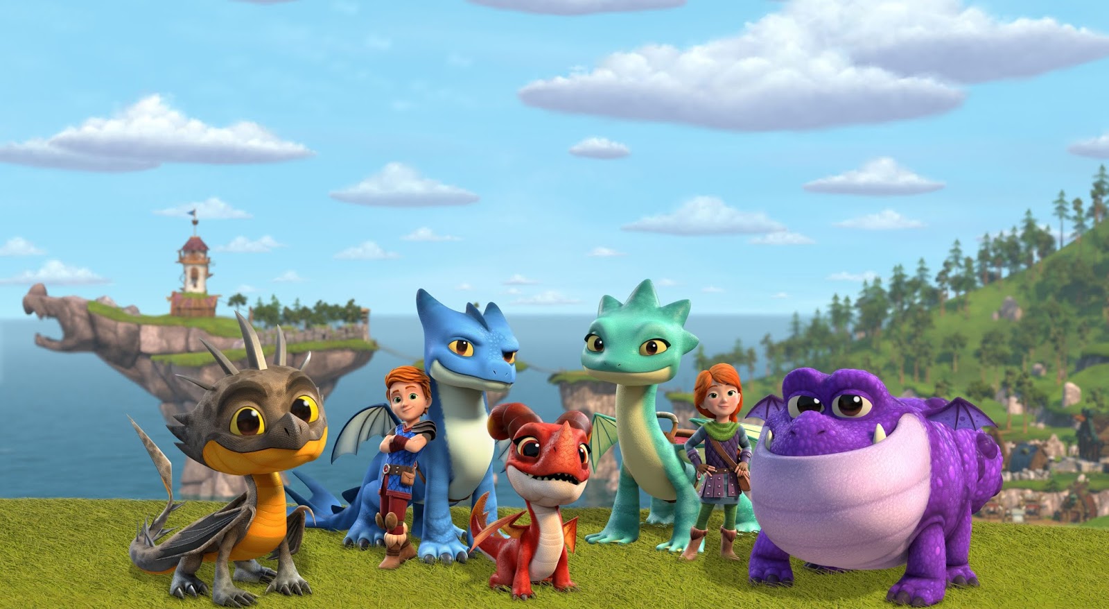 DRAGONS RESCUE RIDERS Coming to Netflix September 27!