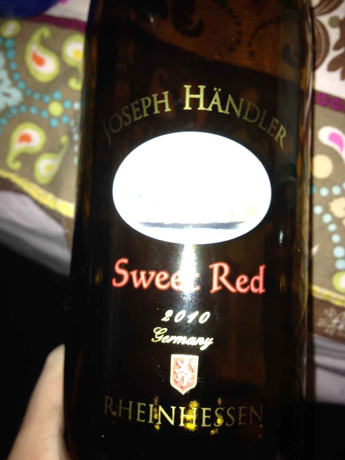 Kristen's Wine Blog: Tasting- Joseph Handler Rheinhessen