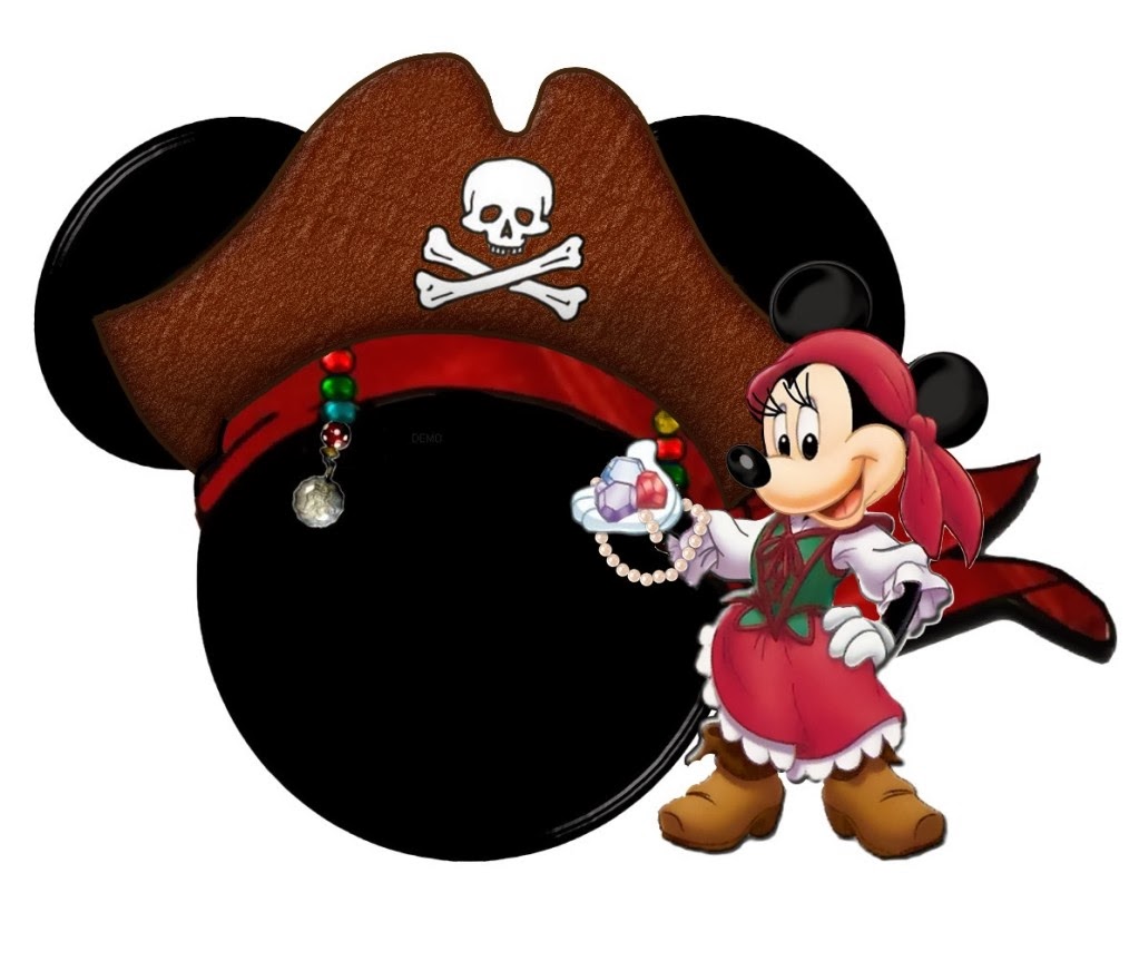 Minnie Pirata para Imprimir Gratis. - Ideas y material gratis para ...