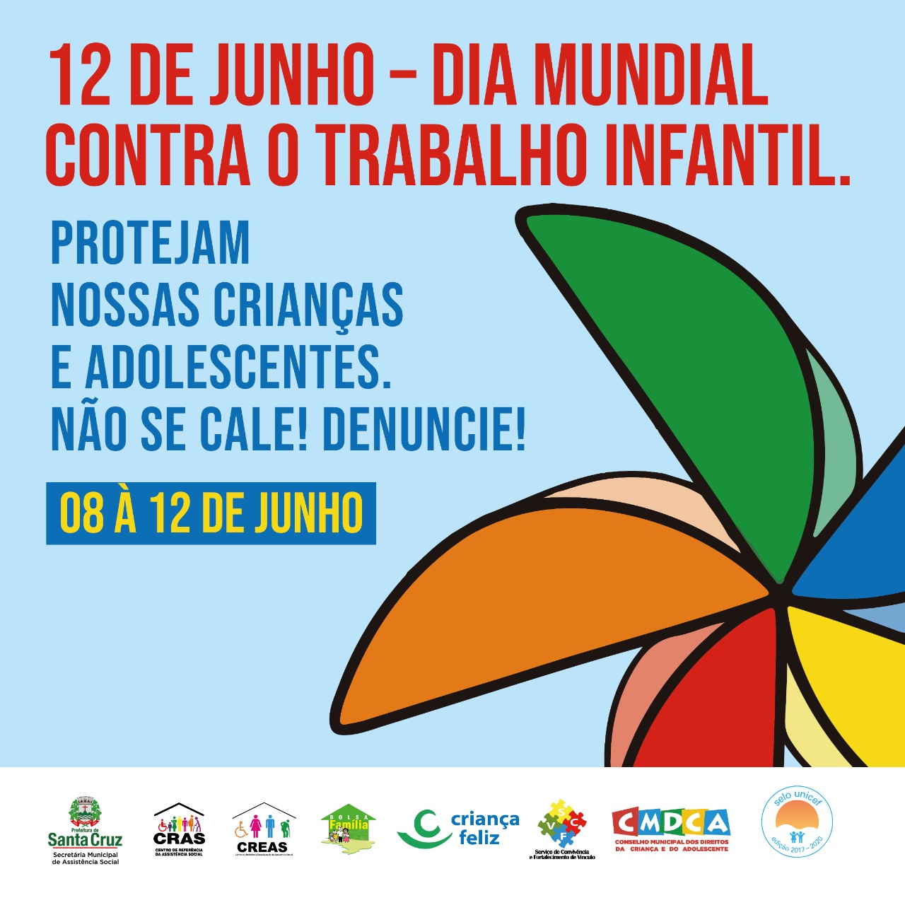 Hoje É Dia Mundial Contra O Trabalho Infantil FaÇa Sua Parte Blog