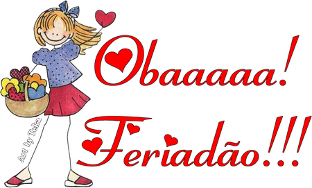 **MENSAGENS E GIFS DA TEKA**: MENSAGENS DE BOM FERIADO