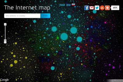 O Mapa da Internet