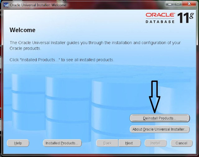 Moin's DBA Blog: How to Uninstall Oracle 11g Client on Windows