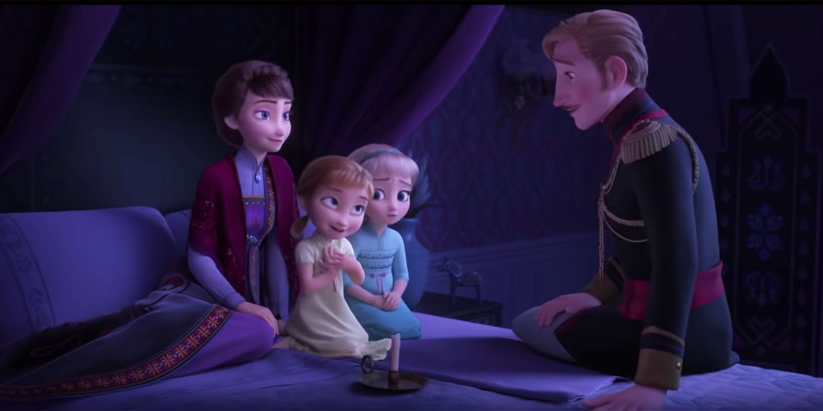 Frozen 2 Elsa And Anna Leave Arendelle In Eerie New