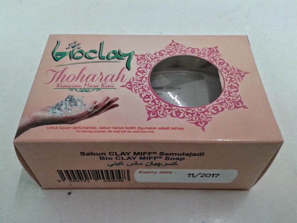 Product CLAYMIFF - Produk Tanah Liat: Bioclay Thoharah Soap