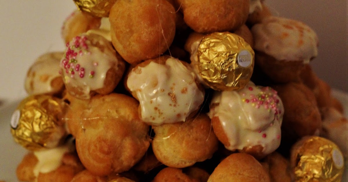 Godt nytår! Mini-croquembouche